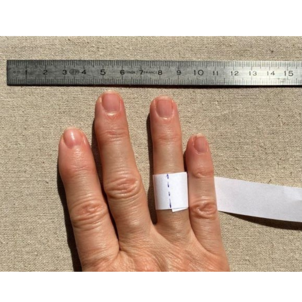 MESURER SON DOIGT | Mon Bijou Couture